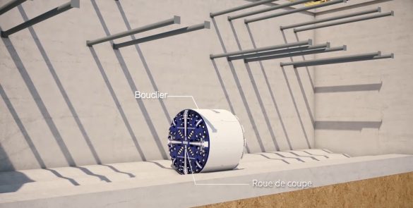 La réalisation des tunnels par un Tunnelier - Cours BTP